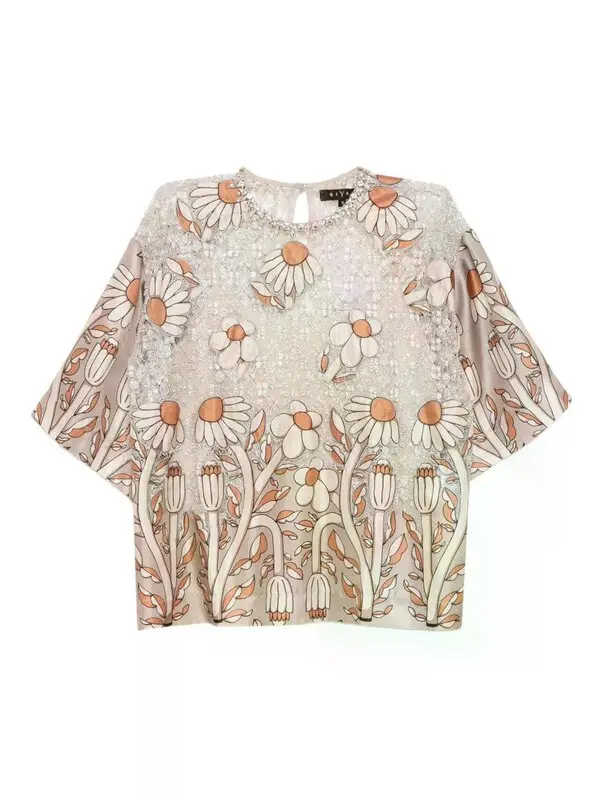 Biyan Floral-print Top