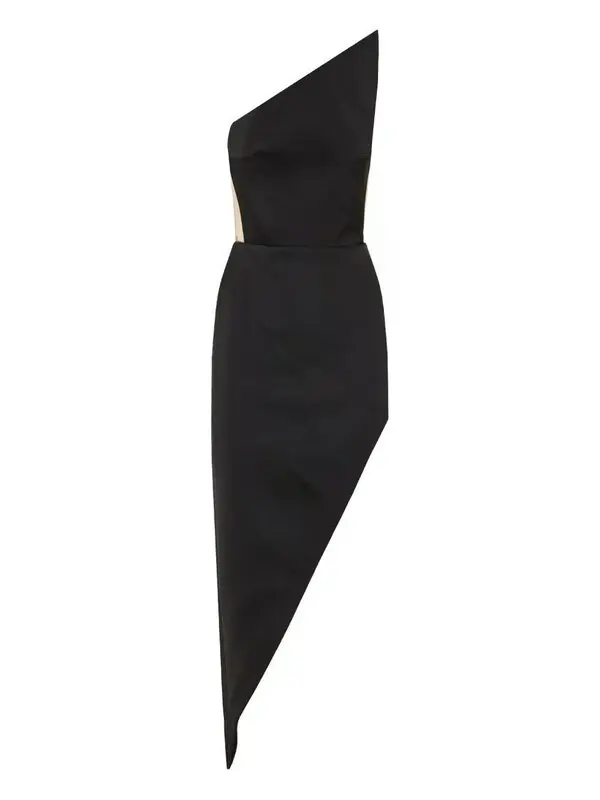 David Koma Asymmetric One-shoulder Dress