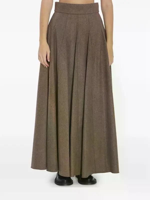 Max Mara Bellico Skirt - Brown