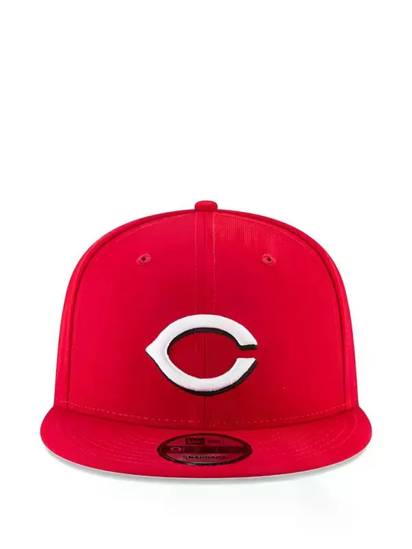 New Era Logo-embroidered Baseball Cap - Red