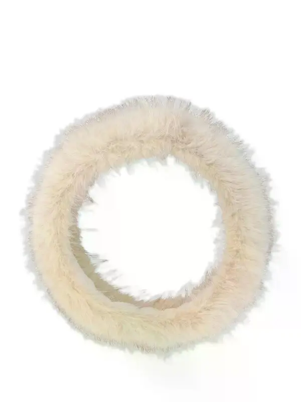 Valentino Garavani Faux-fur Logo-plaque Hat