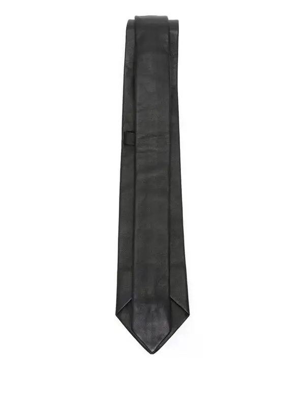 Sunflower Leather Tie - Black - 22% Off | Editorialist