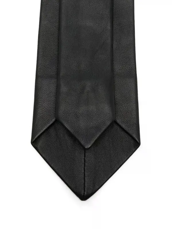 Sunflower Leather Tie - Black - 22% Off | Editorialist