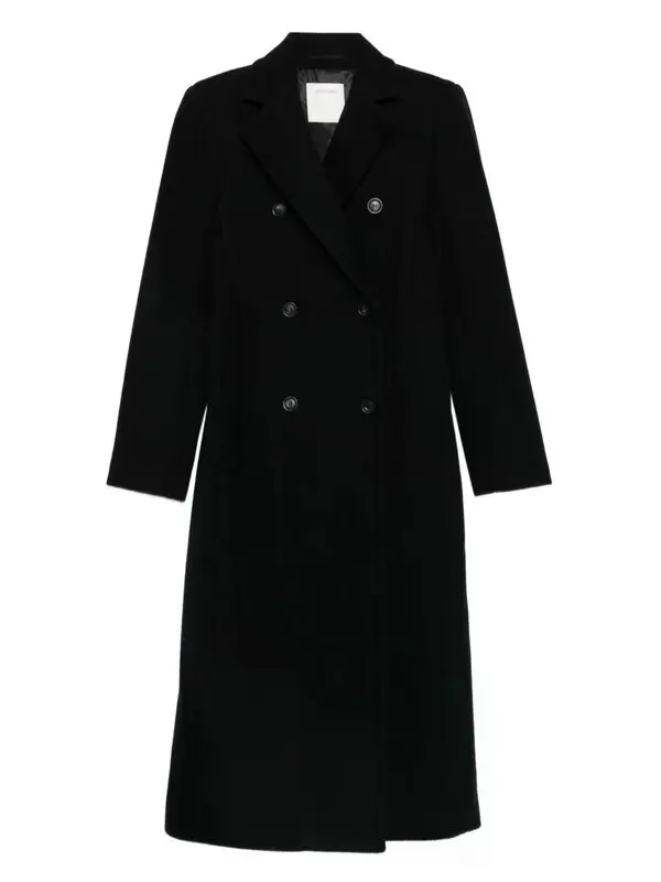 Sportmax Double-breasted Wool Coat