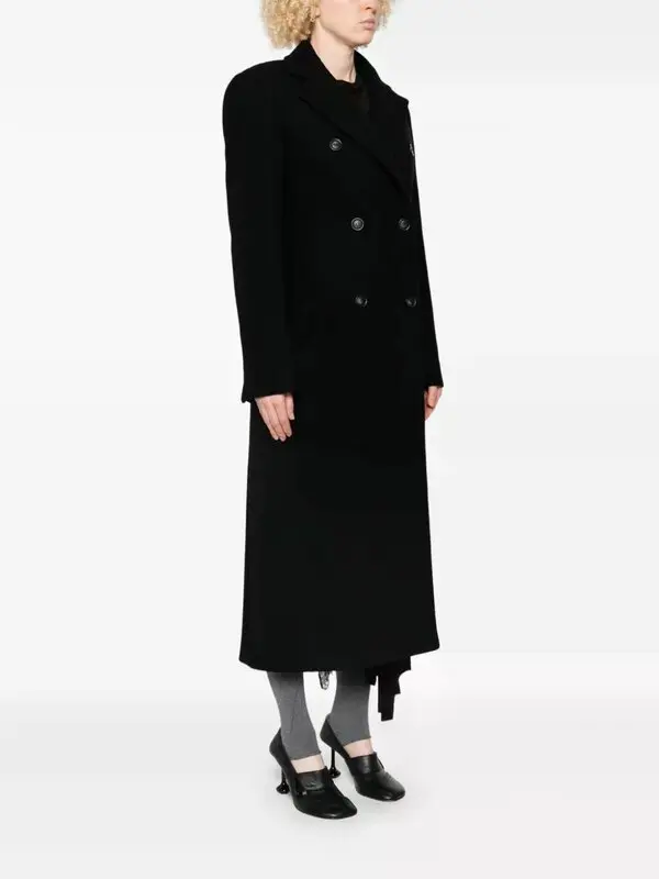 Sportmax Double-breasted Wool Coat