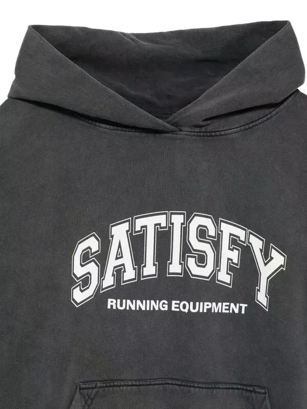 Satisfy Arched-logo Hoodie