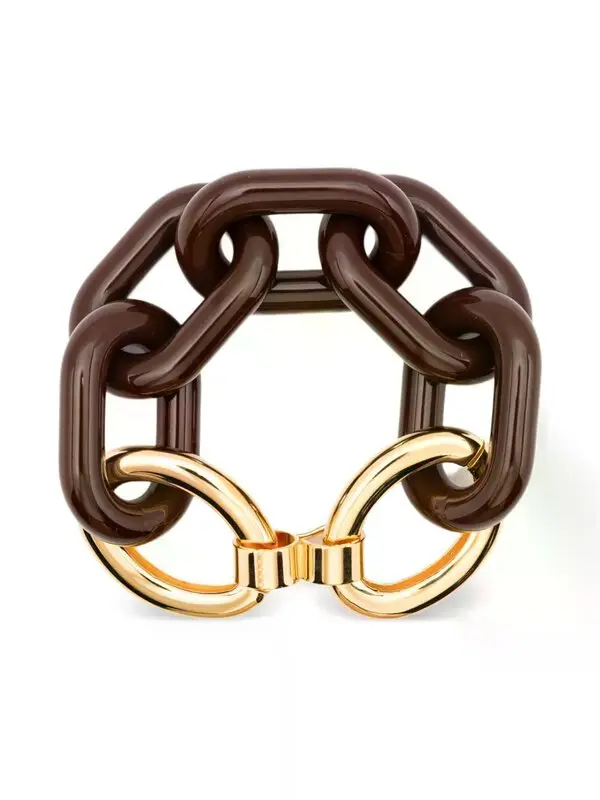Marni Chain-link Bracelet - Brown