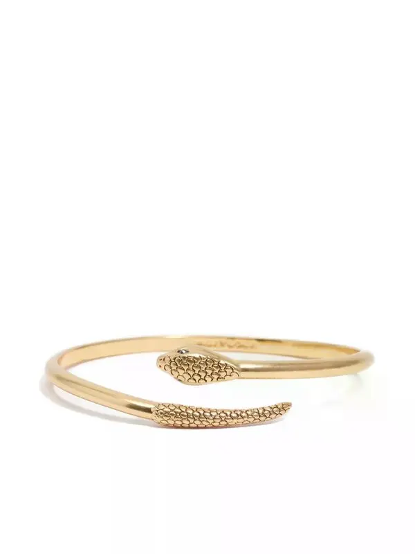 Bimba Y Lola Snake-head Bracelet - Gold