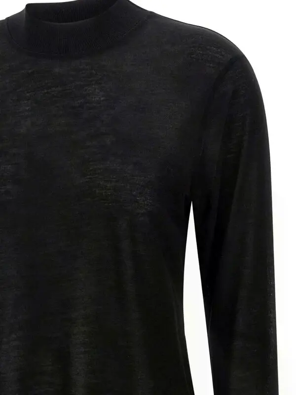 Filippa K Lyocell-cashmere Blend Mock-neck T-shirt