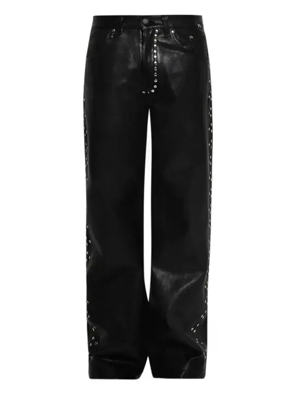 EARTHLING VIP Leather Studded Trousers