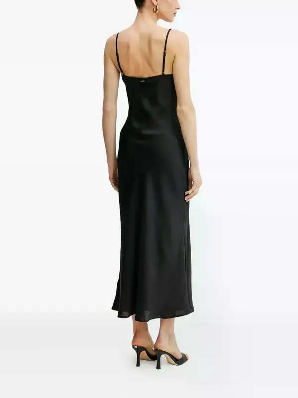 Guess Cowl-neck Slip Dress - Black