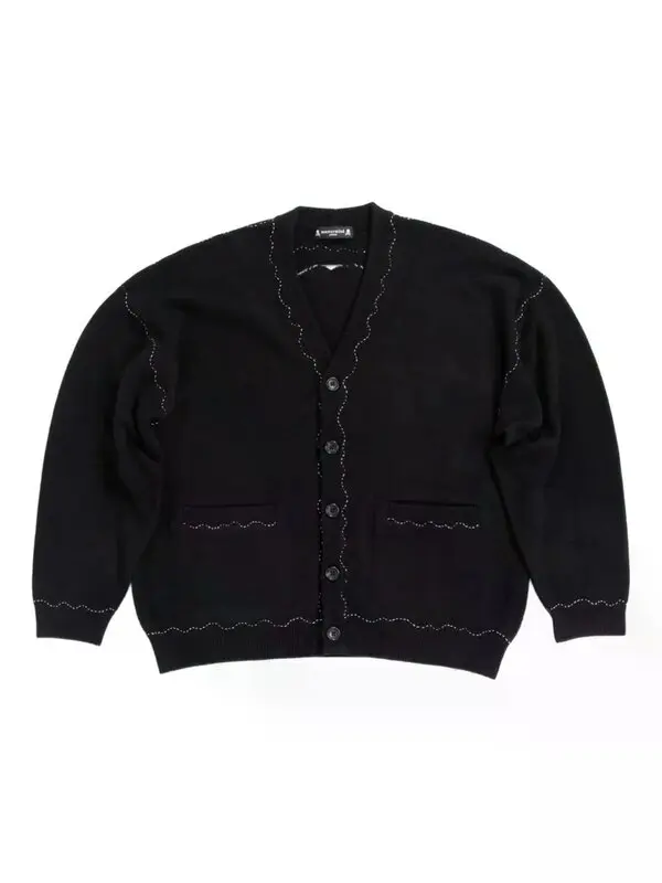 MASTERMIND WORLD Skull-embellished Cardigan
