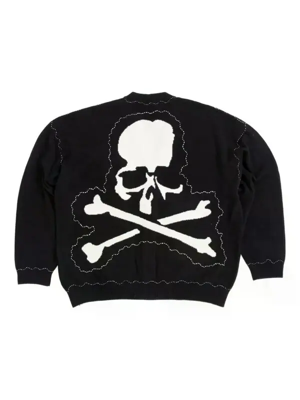 MASTERMIND WORLD Skull-embellished Cardigan