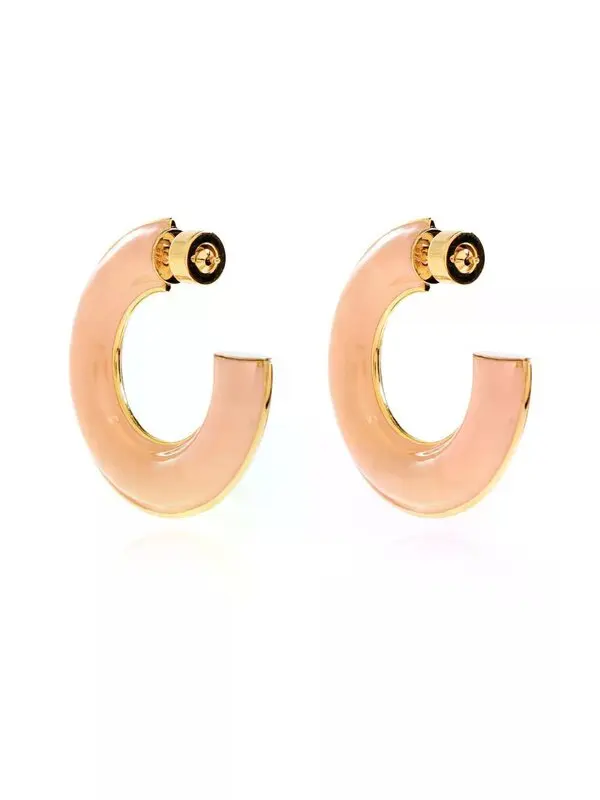 Marni Brass Hoop Earrings - Gold