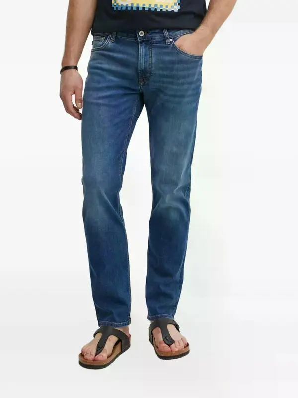 JOOP! Logo-patch Jeans - Blue