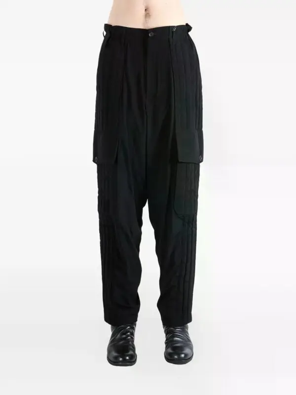 Yohji Yamamoto Quilted Cargo Trousers