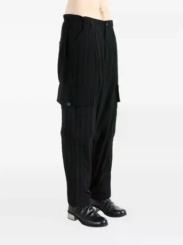 Yohji Yamamoto Quilted Cargo Trousers