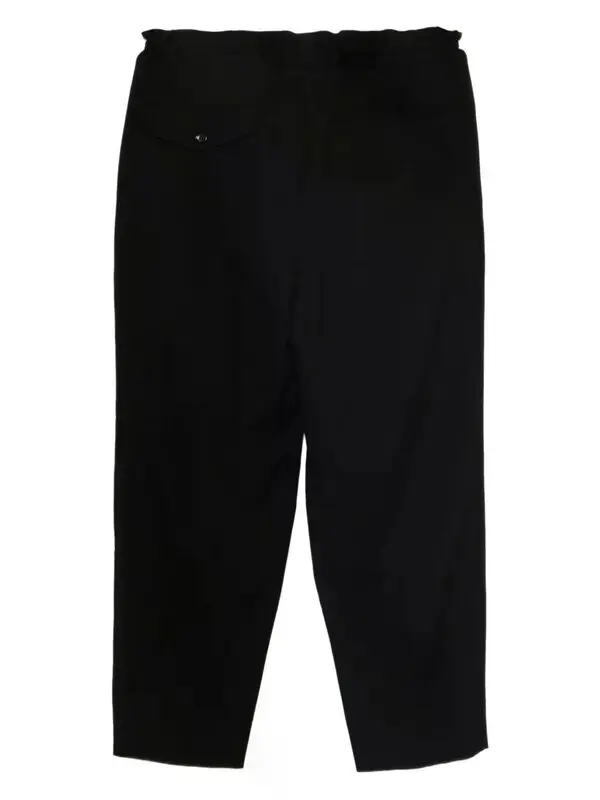 BLACK COMME DES GARÇONS Wool Trousers