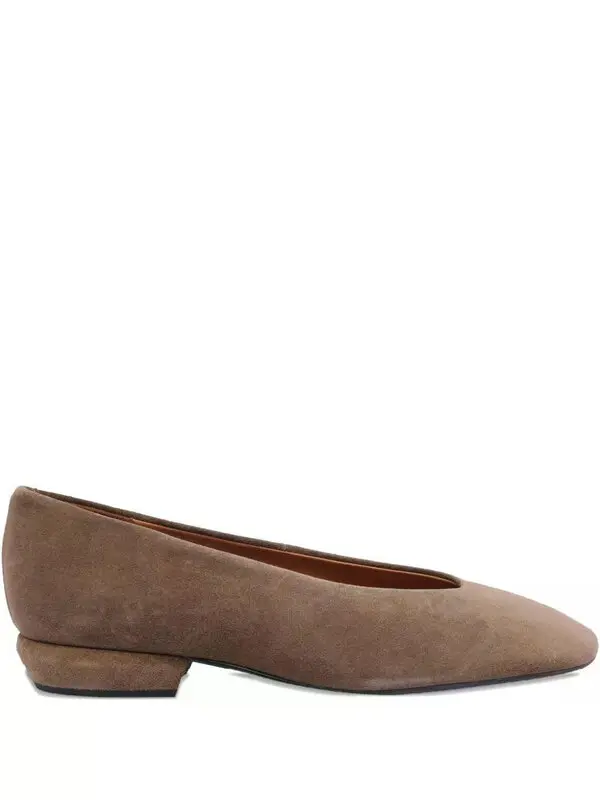 ANGEL ALARCON Round-toe Slip-on Pumps