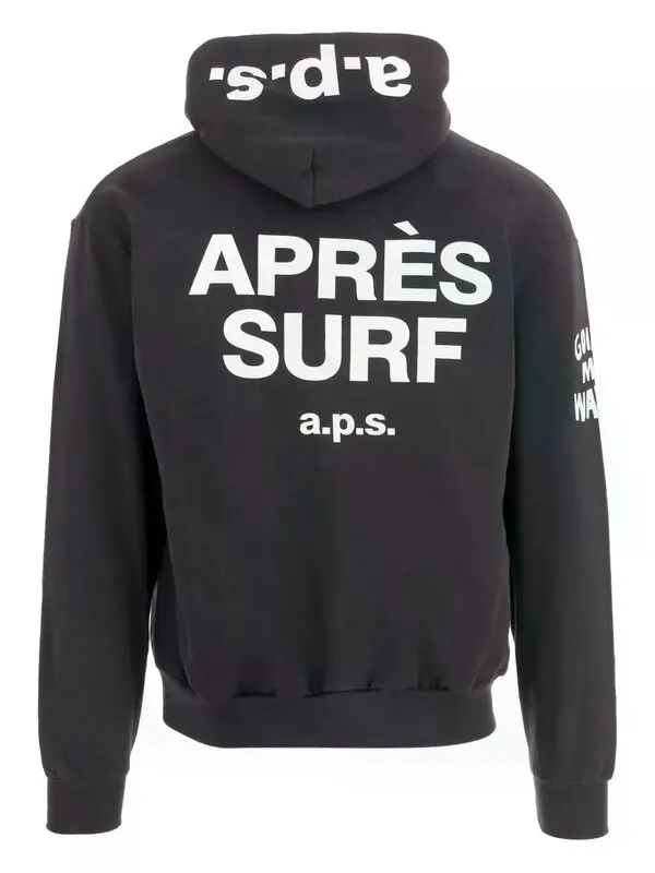 APRÈS SURF Bear-print Drawstring Hoodie