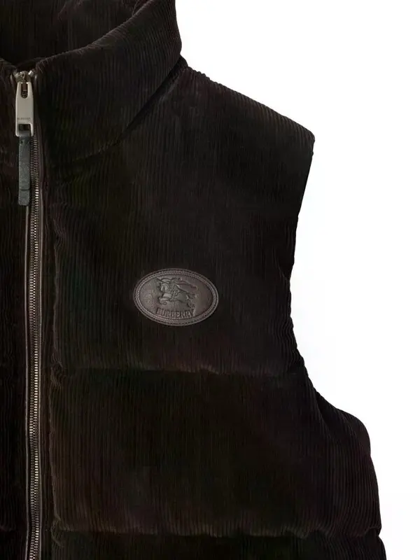 Burberry Corduroy Puffer Gilet