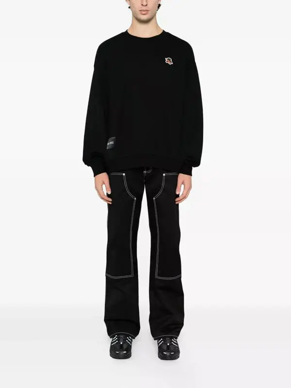 Izzue Logo-print Sweatshirt - Black