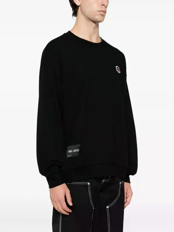 Izzue Logo-print Sweatshirt - Black