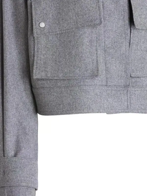 BOSS Flap-pockets Military Jacket