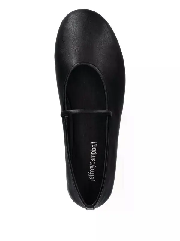 Jeffrey Campbell Round-toe Ballet Flats