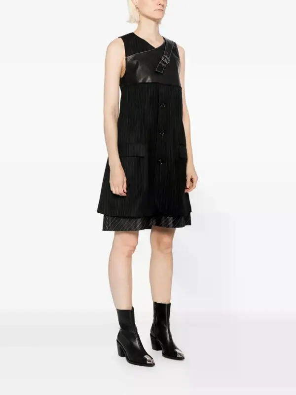 Andersson Bell Sleeveless Blazer-cut Dress