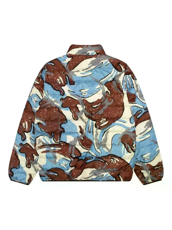 AAPE BY *A BATHING APE Logo-plaque Reversible Hooded Jacket