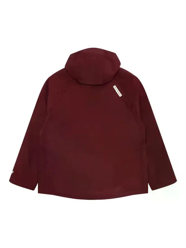 AAPE BY *A BATHING APE Logo-plaque Reversible Hooded Jacket