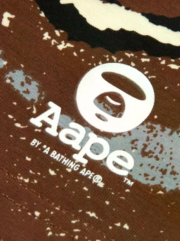 A BATHING APE Elasticated Abstract-print Boxer