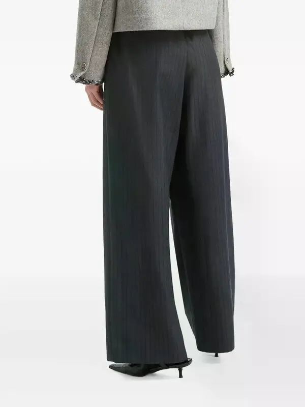 B+AB Stripe-pattern Trousers