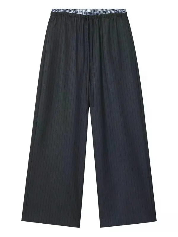 B+AB Stripe-pattern Trousers