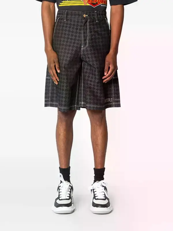 Amiri Geometric-pattern Shorts