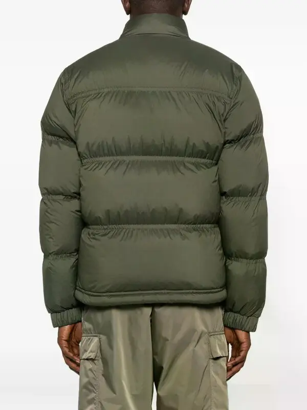 Moncler Quilted Panelled Jacket - Green