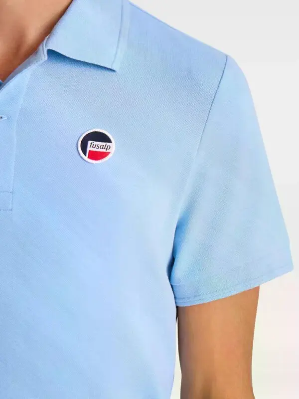 Fusalp Elbin Cotton Polo Shirt - Blue