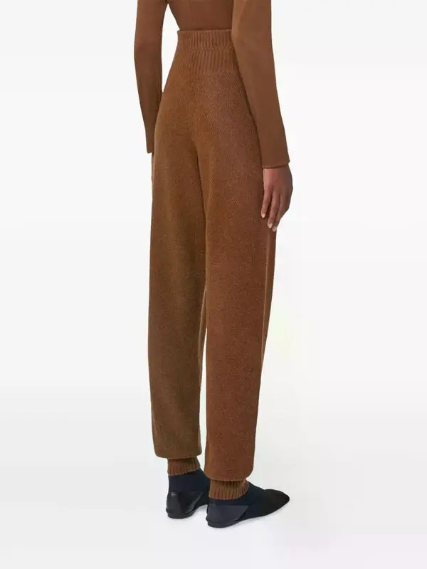 Max Mara Knitted High-waisted Trousers