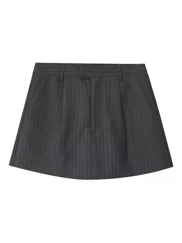 B+AB Stripe-pattern Shorts