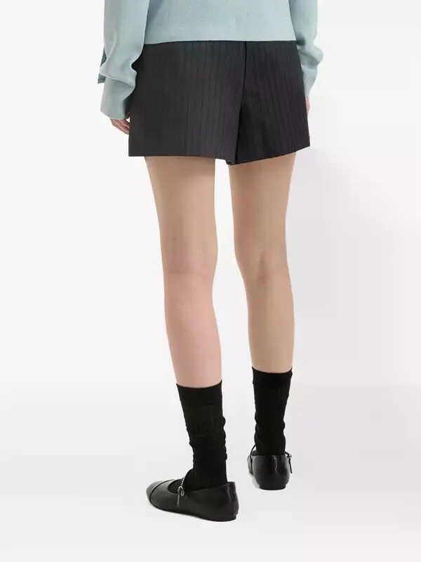 B+AB Stripe-pattern Shorts