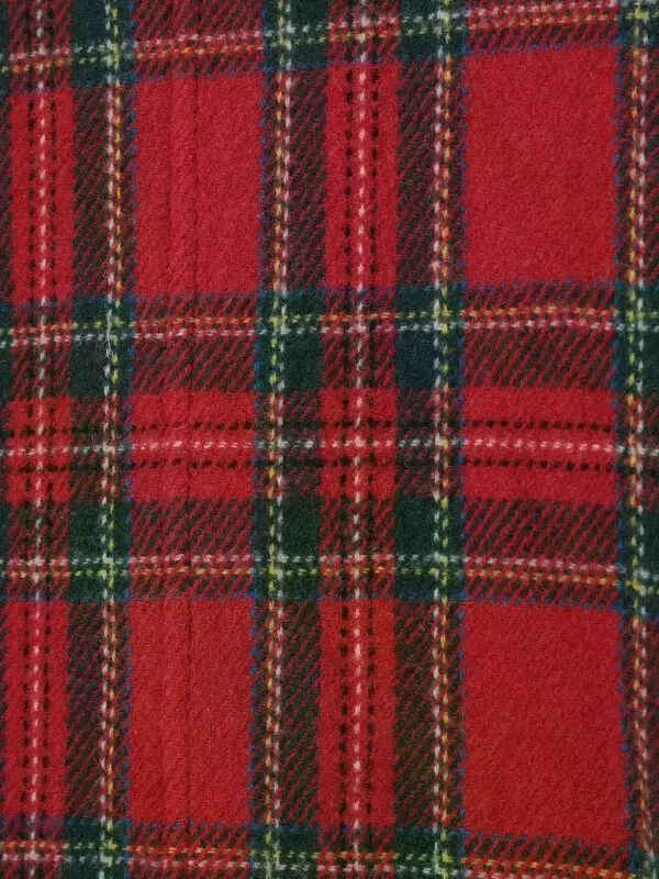Undercover Plaid Wool Gilet