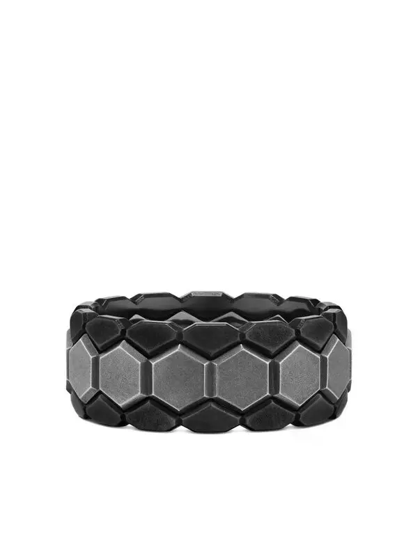 David Yurman Hex Stack Ring