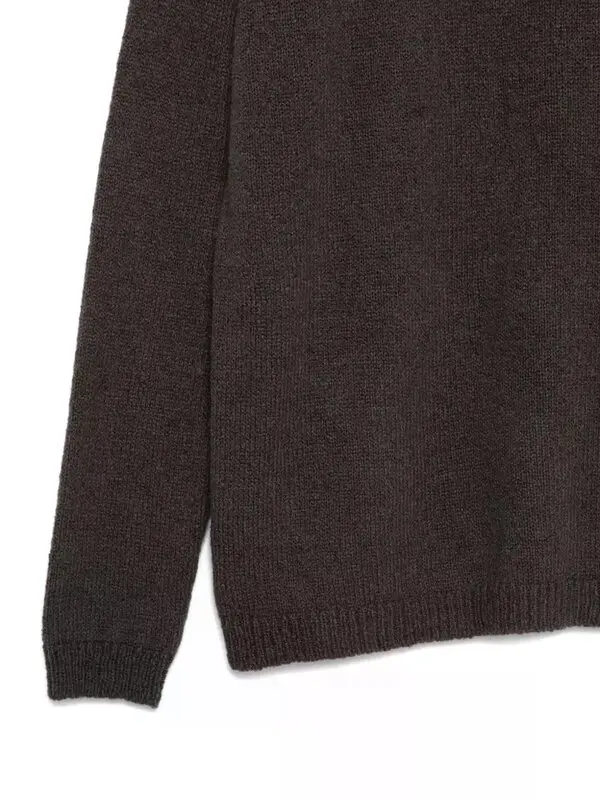 PRIVATE 0204 Round-neck Sweater - Brown