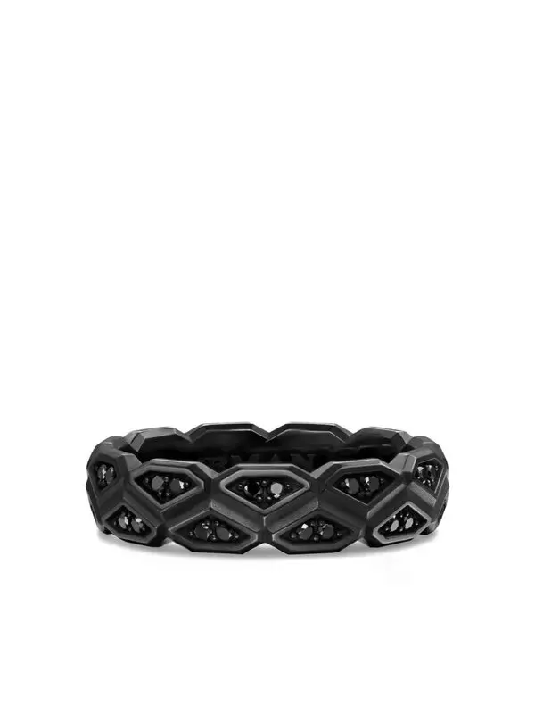 David Yurman Hex Diamond Ring
