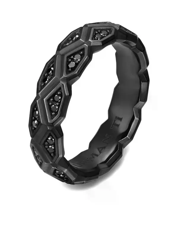 David Yurman Hex Diamond Ring
