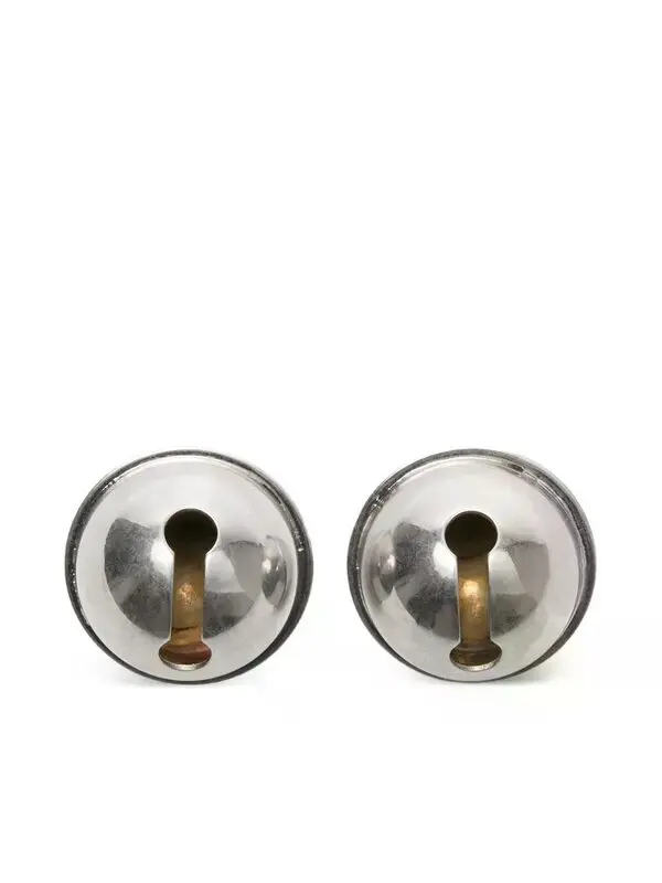 Acne Studios Bell-shaped Earrings - Silver