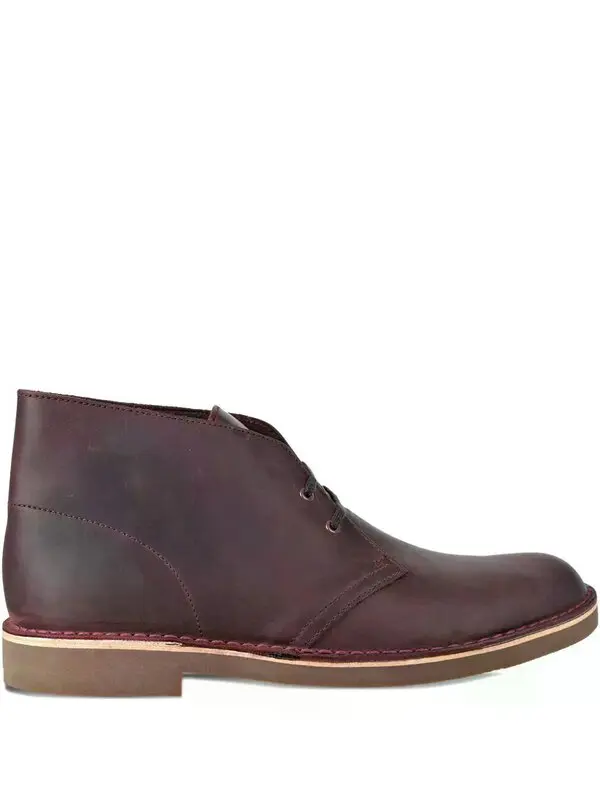 Clarks Bushacre 2 Desert Boots - Red