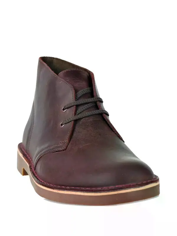 Clarks Bushacre 2 Desert Boots - Red