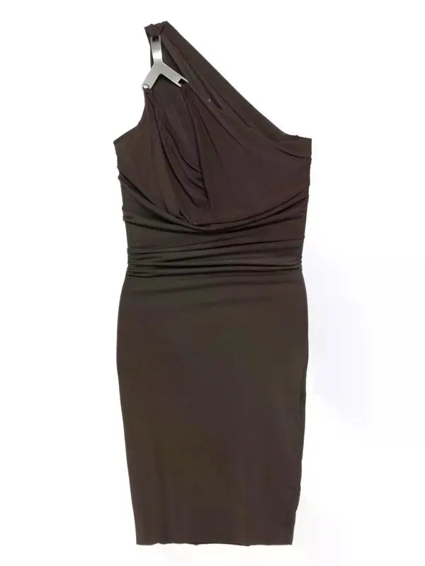 Rick Owens Draped One-shoulder Dress